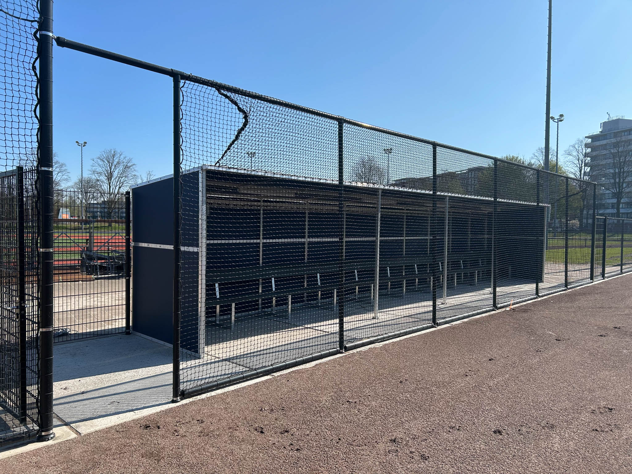 Nieuwe dugouts tillen sportaccommodatie Amsterdam Pirates naar hoger n
